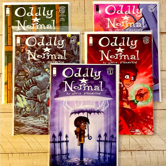 Image | Other | Lot Of 5 Oddly Normal Comics Chapters 5 New 214 Otis Frampton | Poshmark